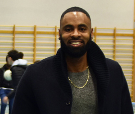 Møt Jerrell – ny prosjektleder for Åpen hall! | Haugerud Idrettsforening