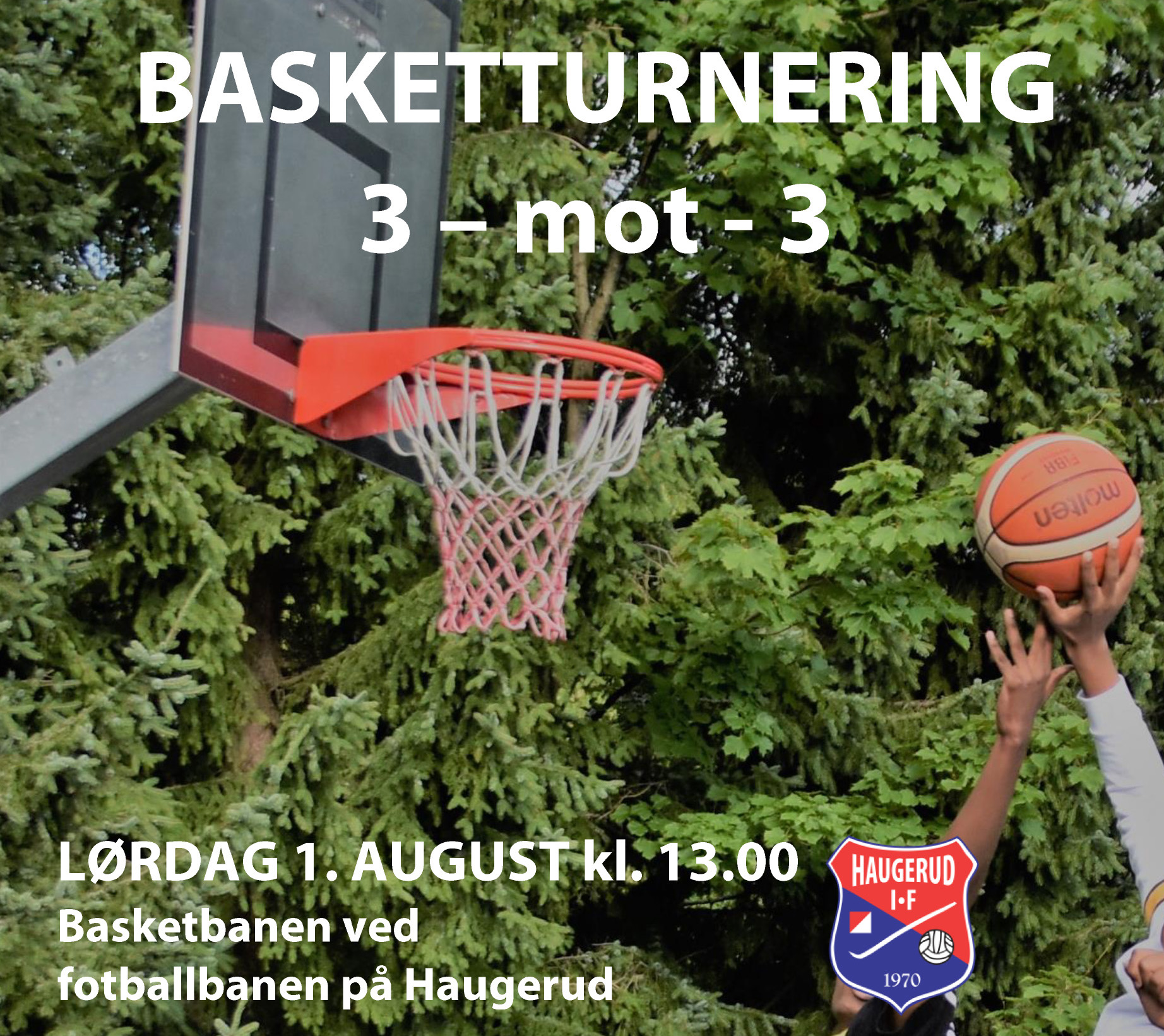 Basketturnering på Haugerud lørdag 1. august | Haugerud Idrettsforening